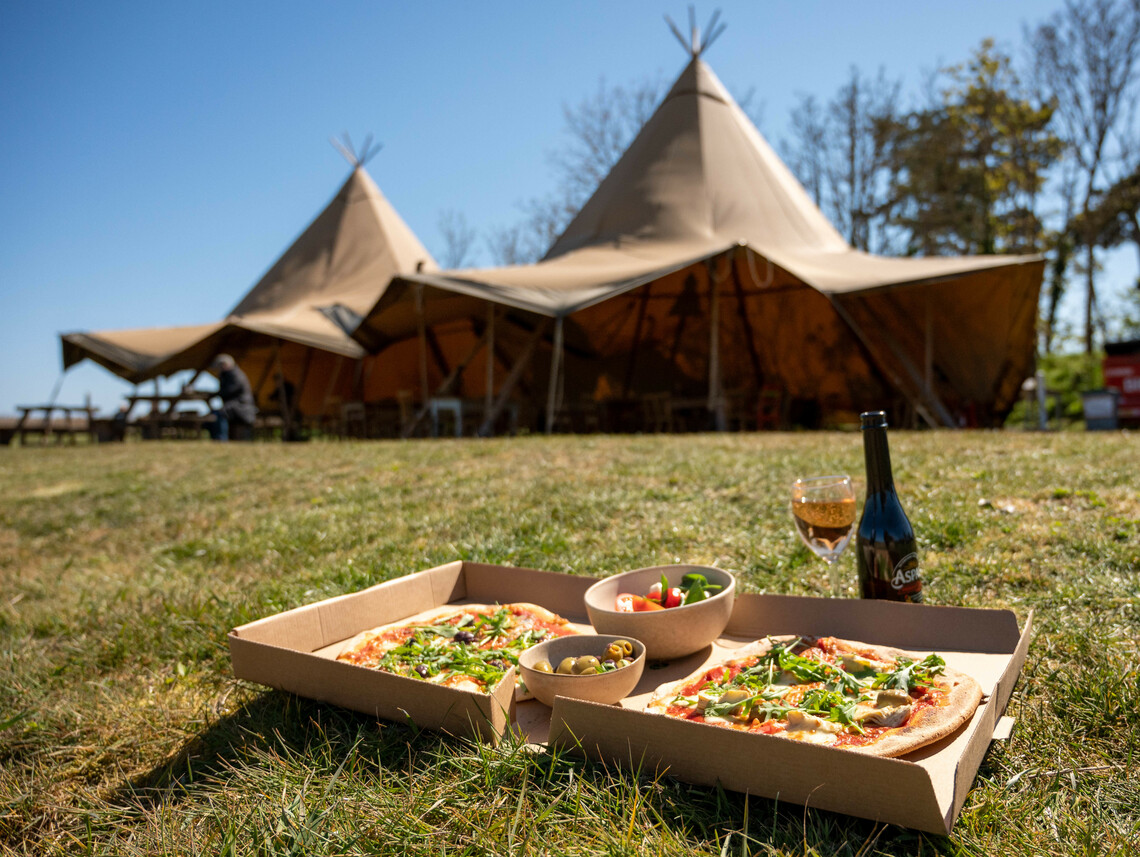 Riduna Recommendation: Pizza in the Tipi - Premier Business Park in ...
